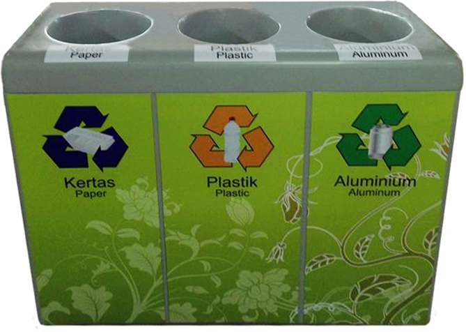 Recycling Bin 3 in 1