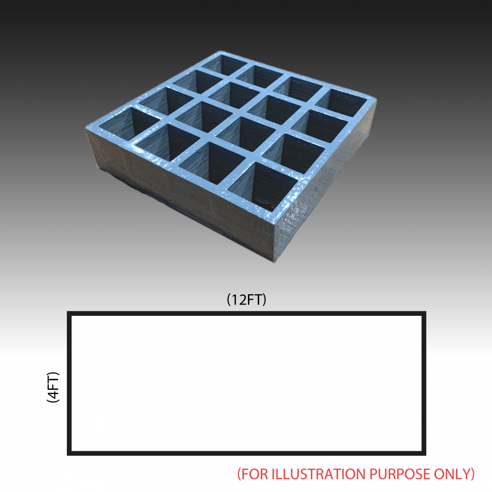 Fiberglass Molded Grating|FRP/GRP Molded Grating|Corrosion Grating
