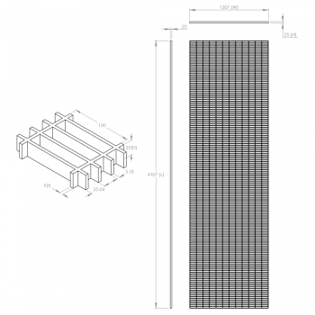 Fiberglass Molded Grating|FRP/GRP Molded Grating|Corrosion Grating