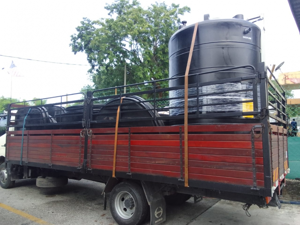 Premium HDPE Water Tank with Copper Float Valve - SIRIM SPAN approved