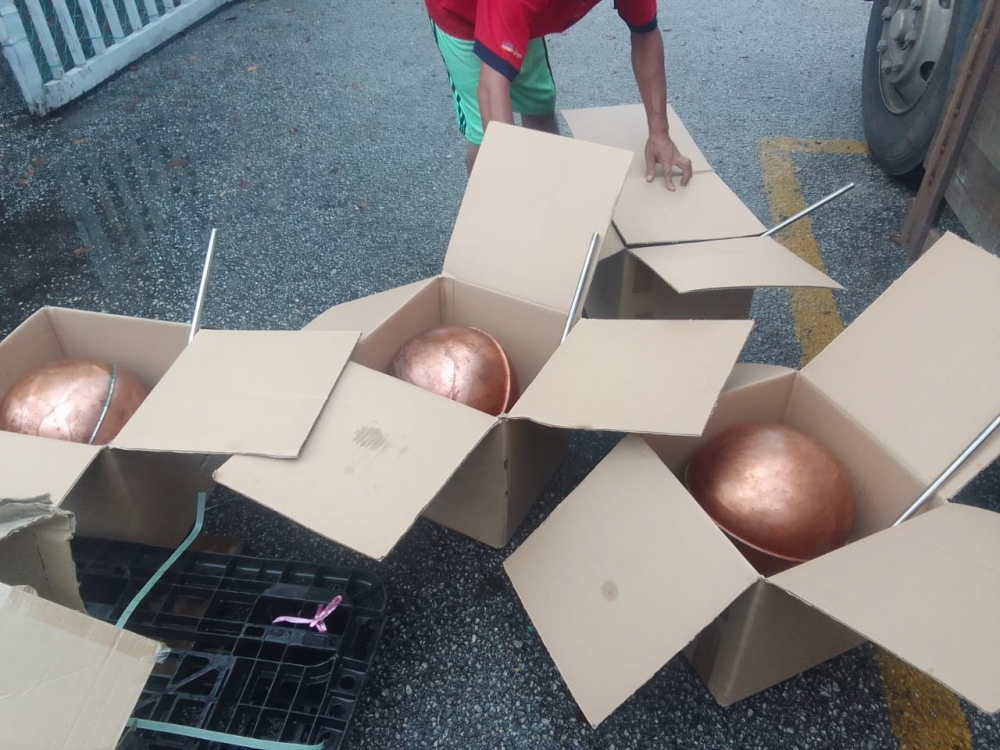 HDPE Water Tank with HEAVY DUTY Brass Float Valve Copper Ball